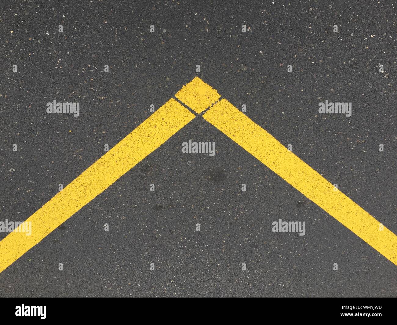 Triangle Markings High Resolution Stock Photography and Images - Alamy