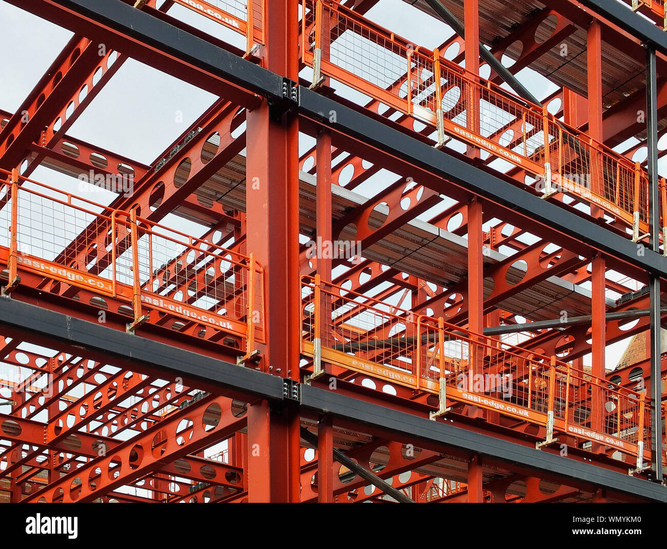 Red construction hi-res stock photography and images - Alamy