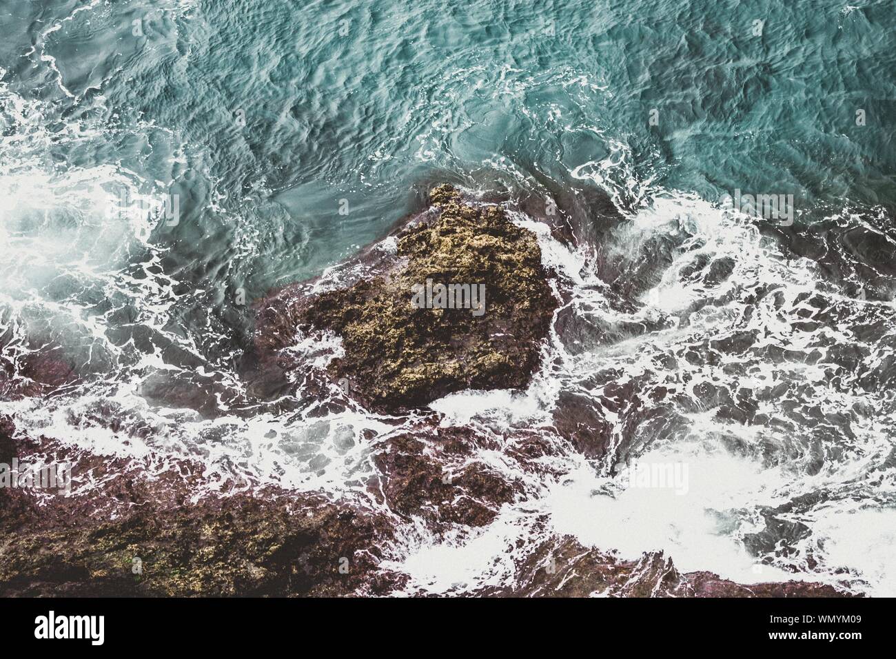 Aerial View Of Sea Stock Photo - Alamy