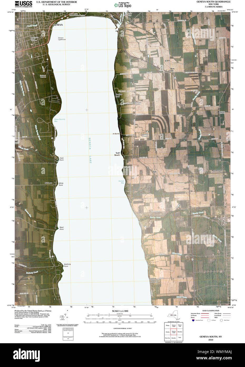 Map of geneva Cut Out Stock Images & Pictures - Alamy