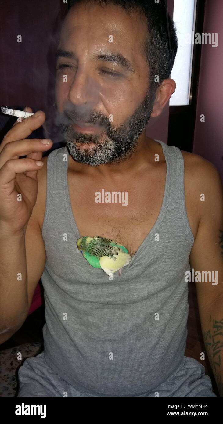 Chest up, man hi-res stock photography and images - Alamy