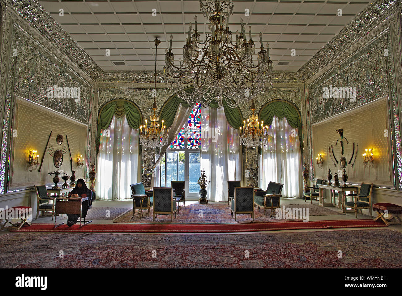 Niavaran Palace in Tehran city, Iran Stock Photo - Alamy