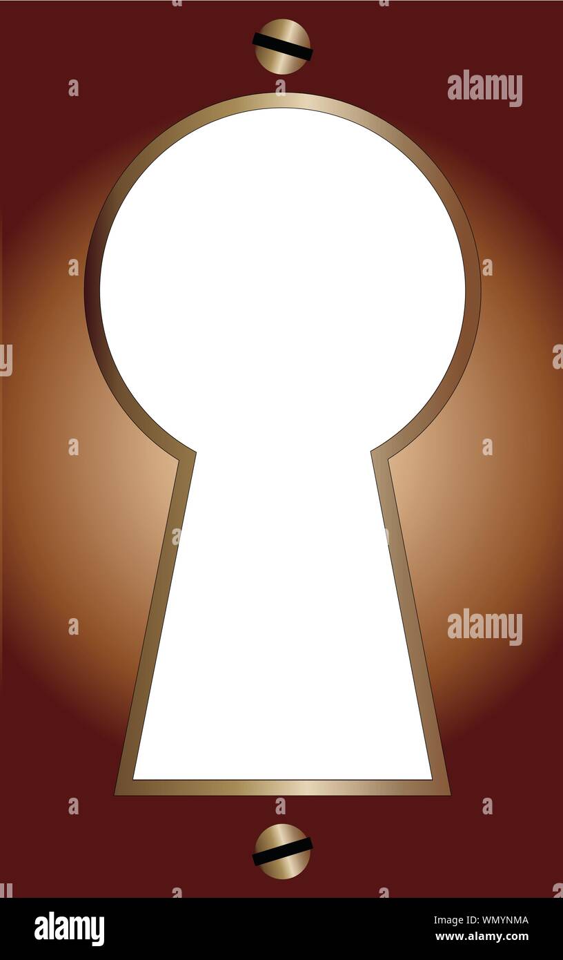 Copper keyhole hi-res stock photography and images - Alamy