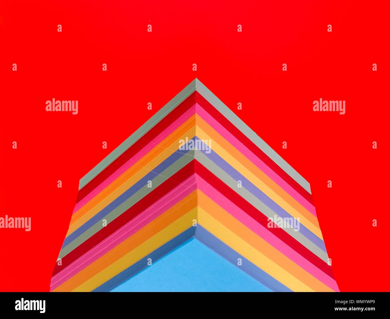 Abstract red triangle background hi-res stock photography and images ...