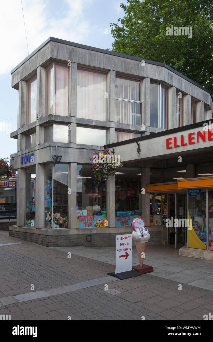 Ellenbray Toys and Stationery, Brutalist architecture by Bill Vallis ...