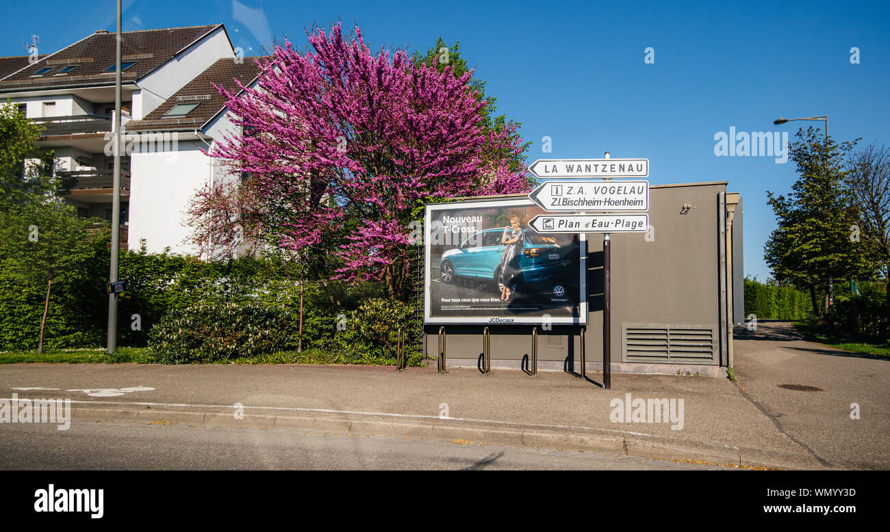 Strasbourg street signs hi-res stock photography and images - Alamy