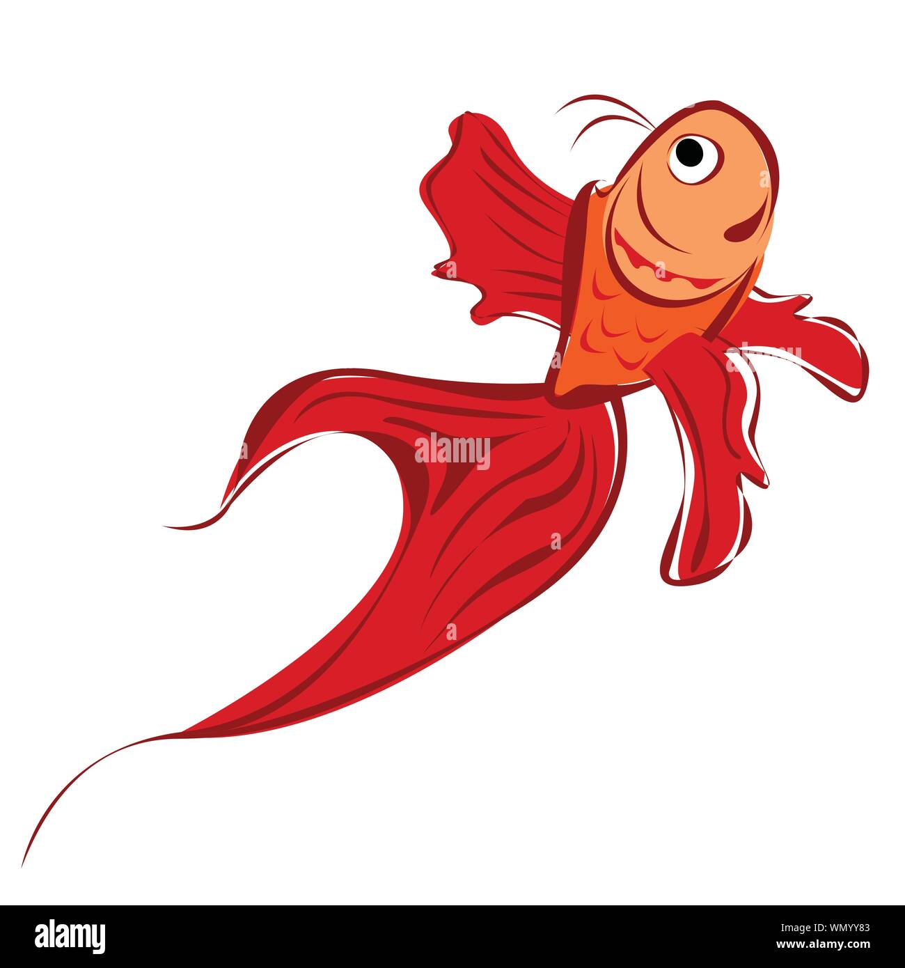 Fish cartoon drawing hi-res stock photography and images - Alamy