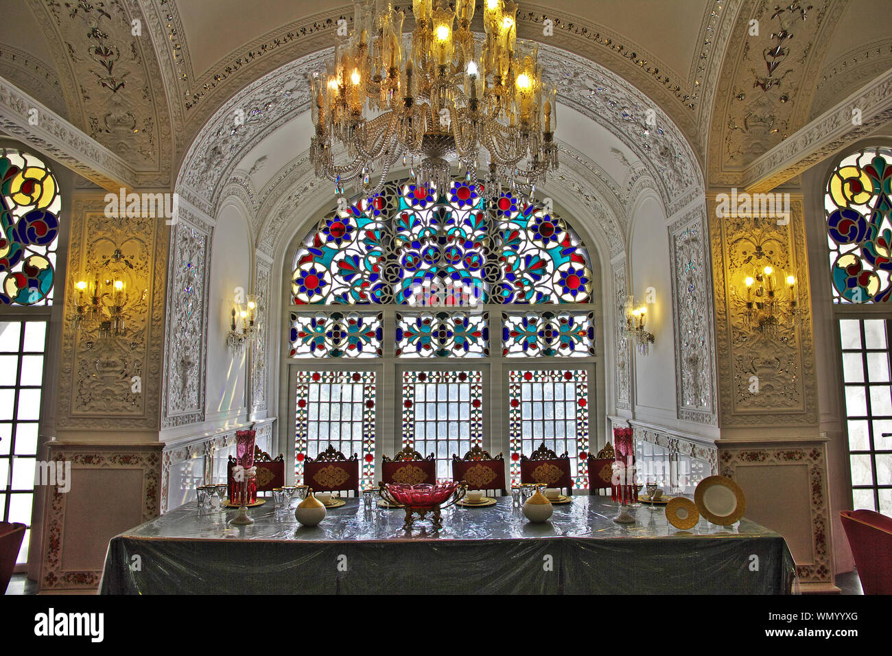 Niavaran Palace in Tehran city, Iran Stock Photo - Alamy