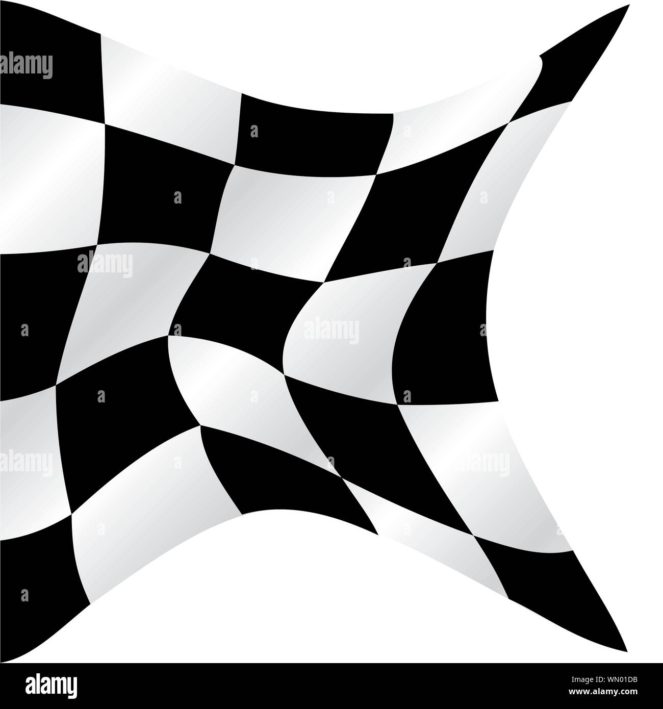 Championship flag Black and White Stock Photos & Images - Alamy