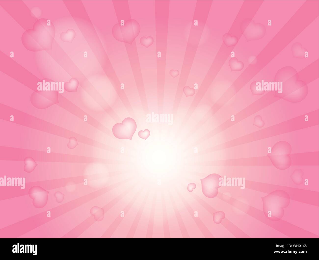 Abstract image with heart theme 2 Stock Vector Image & Art - Alamy