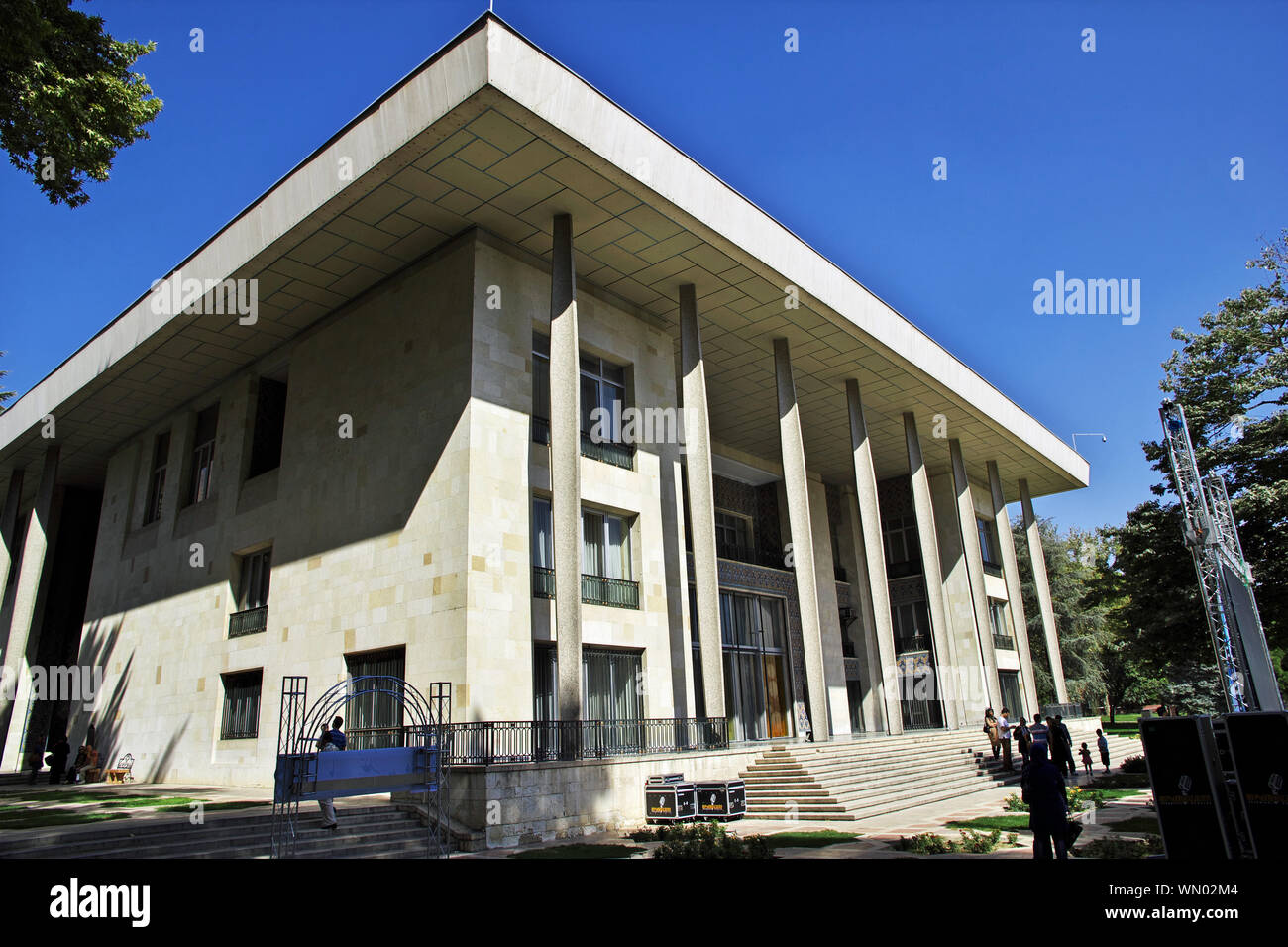 Niavaran Palace in Tehran city, Iran Stock Photo - Alamy