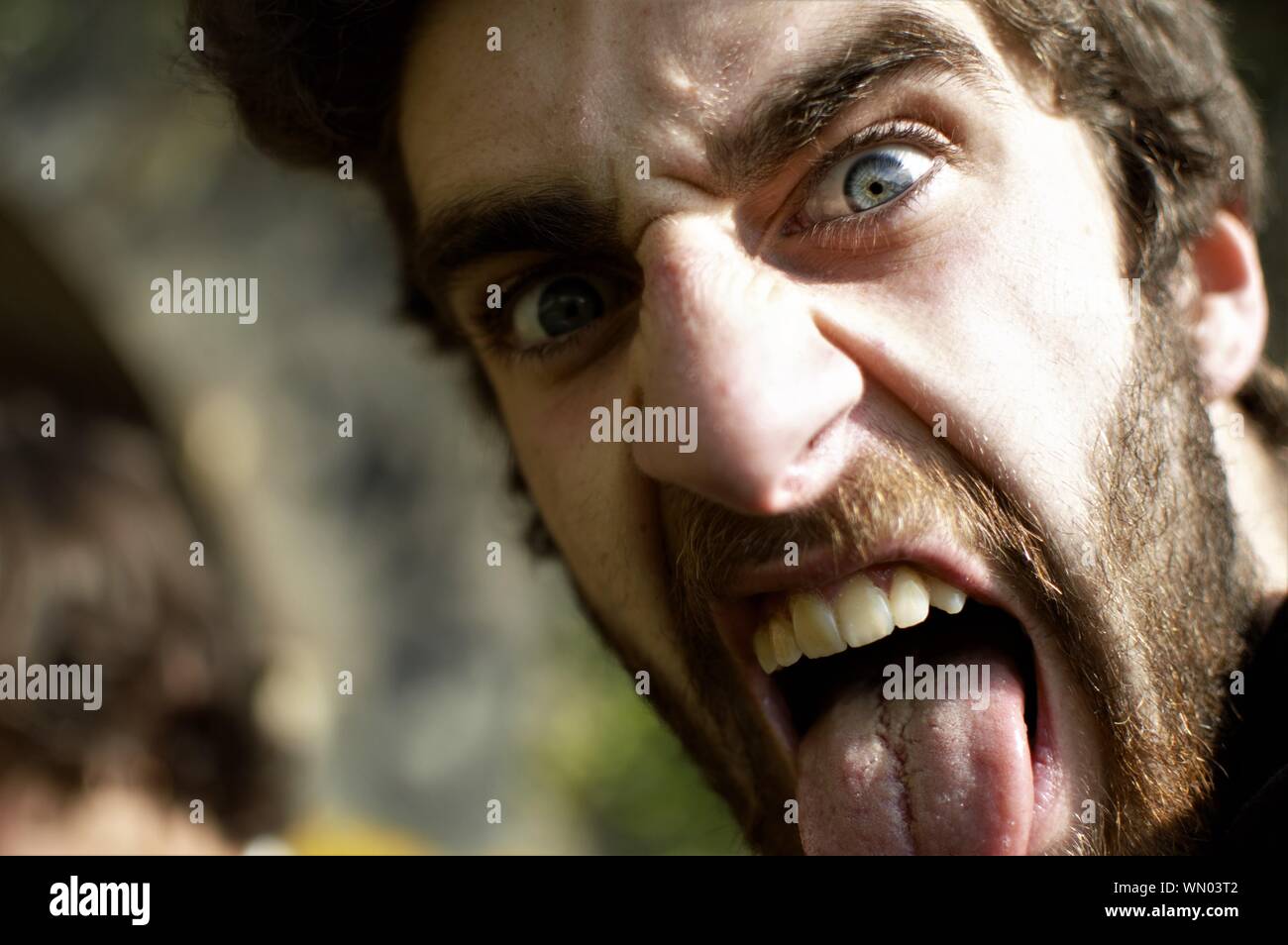 Man with open mouth hi-res stock photography and images - Alamy