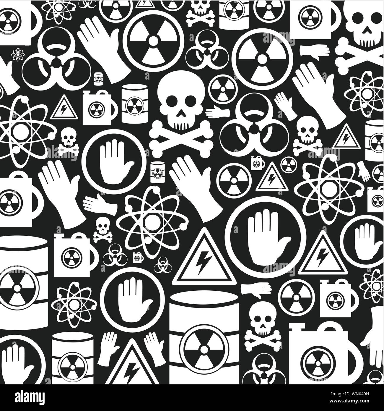 Danger a background Stock Vector Image & Art - Alamy
