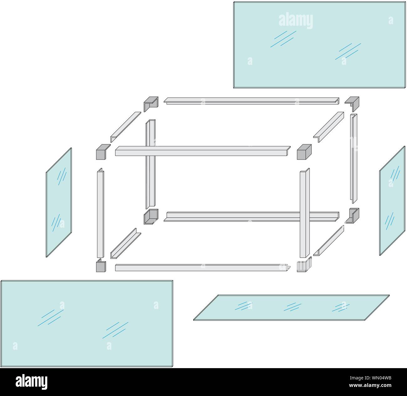 Tank plan Stock Vector Images - Alamy