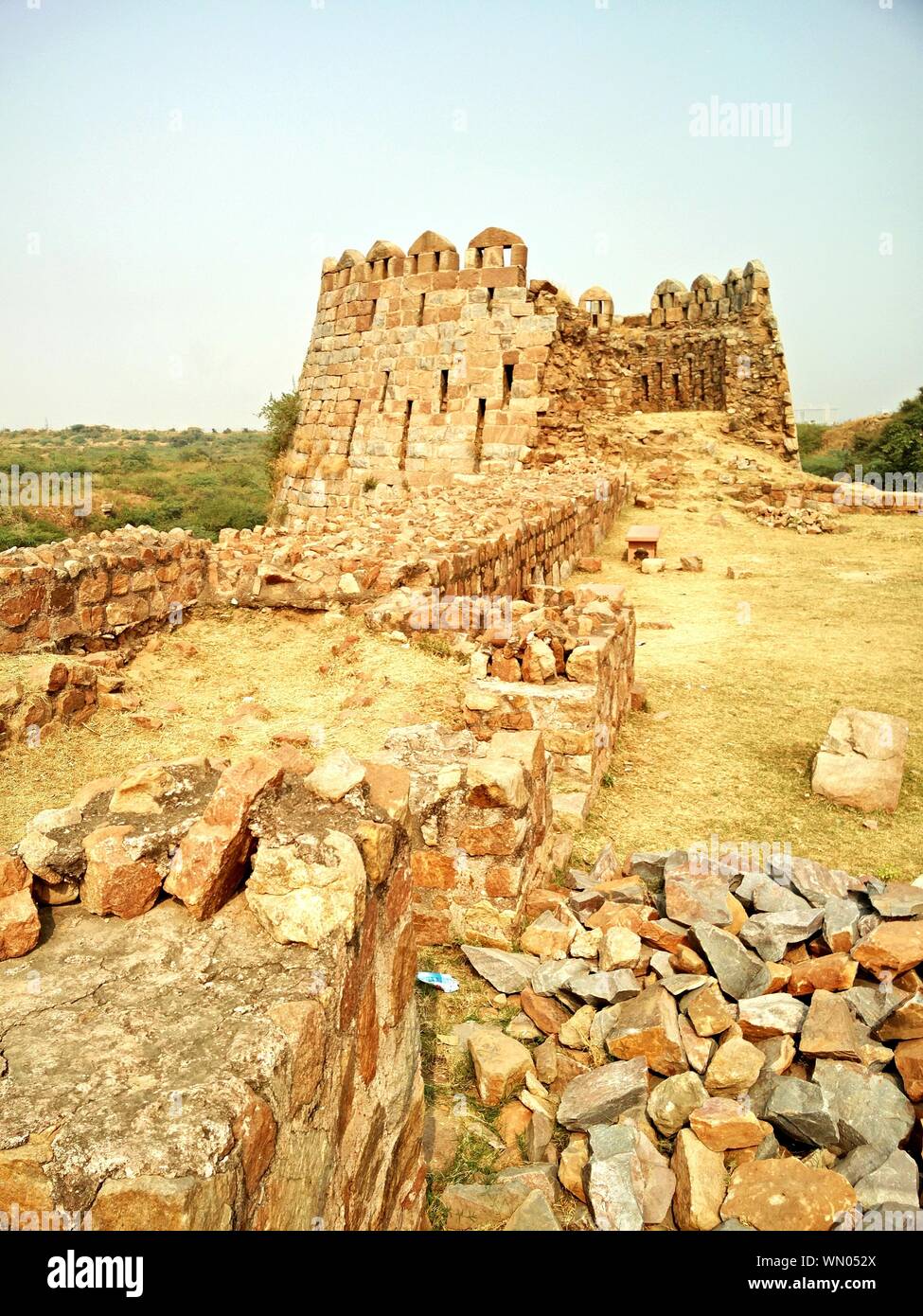 Tughlaqabad fort hi-res stock photography and images - Alamy