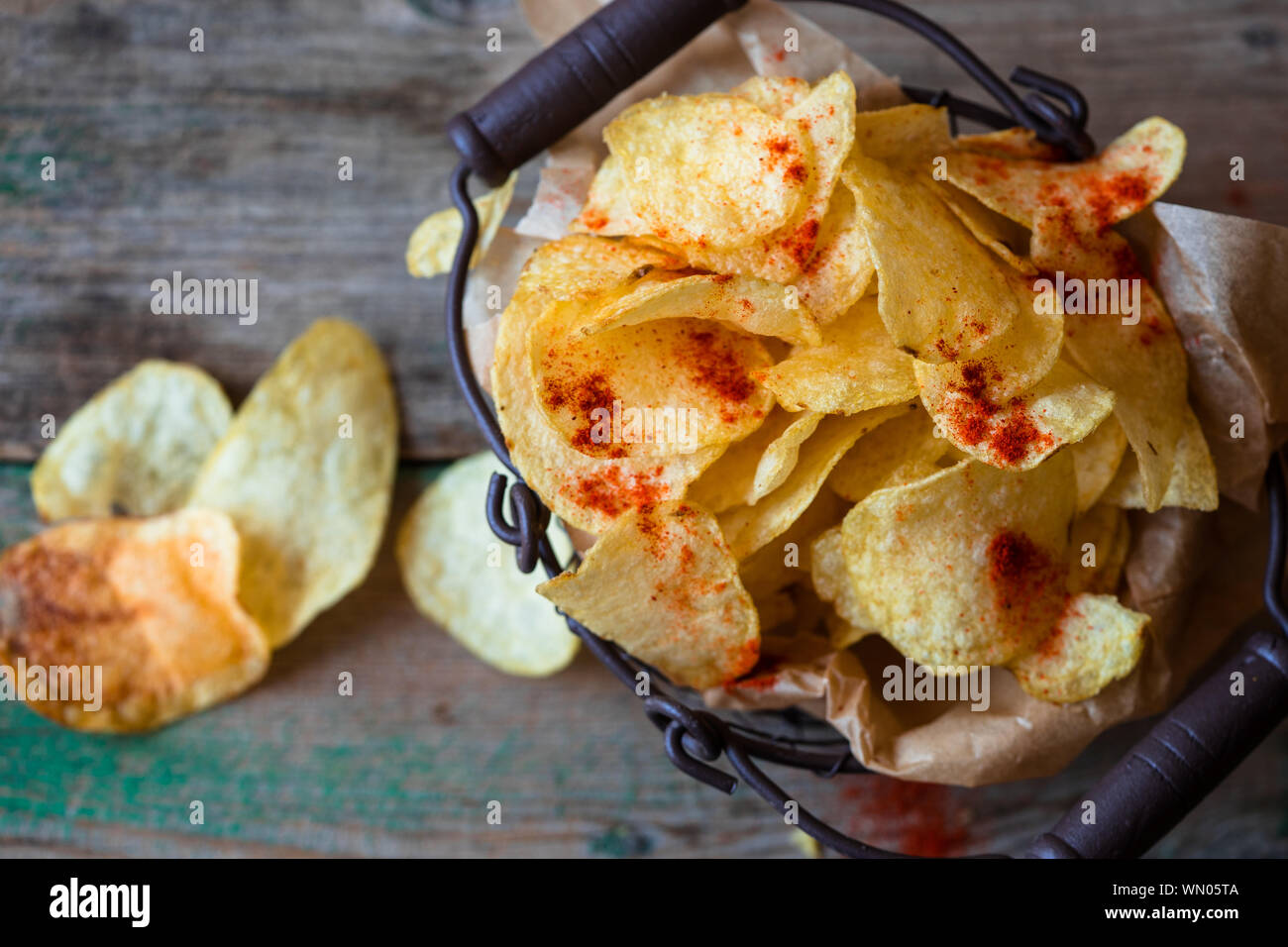 Crunchy chips hi-res stock photography and images - Alamy