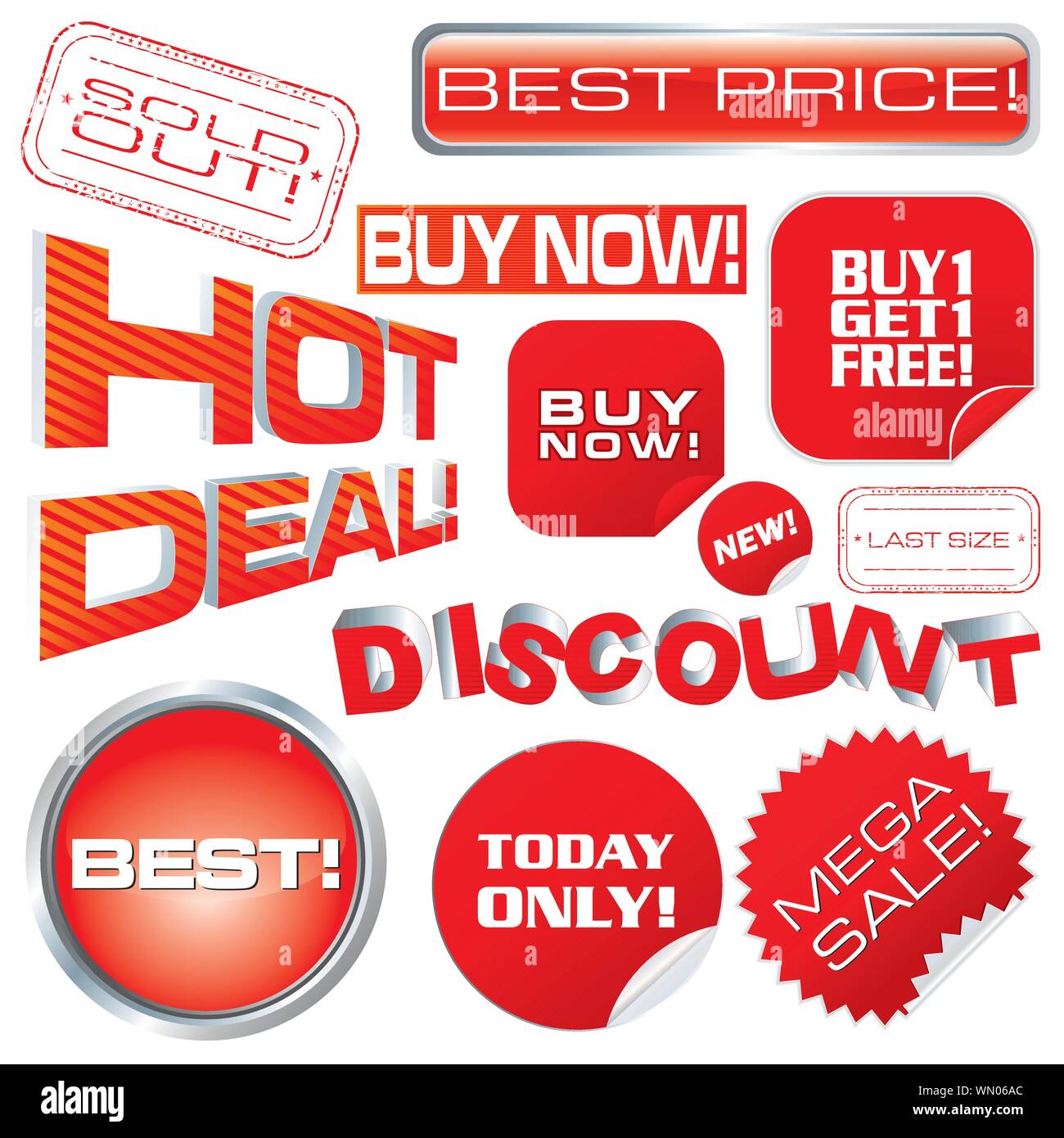 Price marks Cut Out Stock Images & Pictures - Alamy