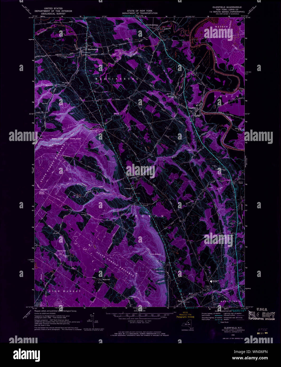 Map of glenfield hi-res stock photography and images - Alamy