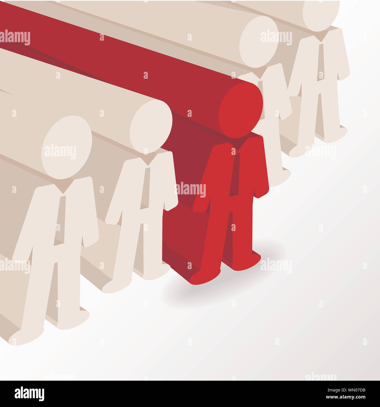 Crowd and stands Stock Vector Images - Alamy