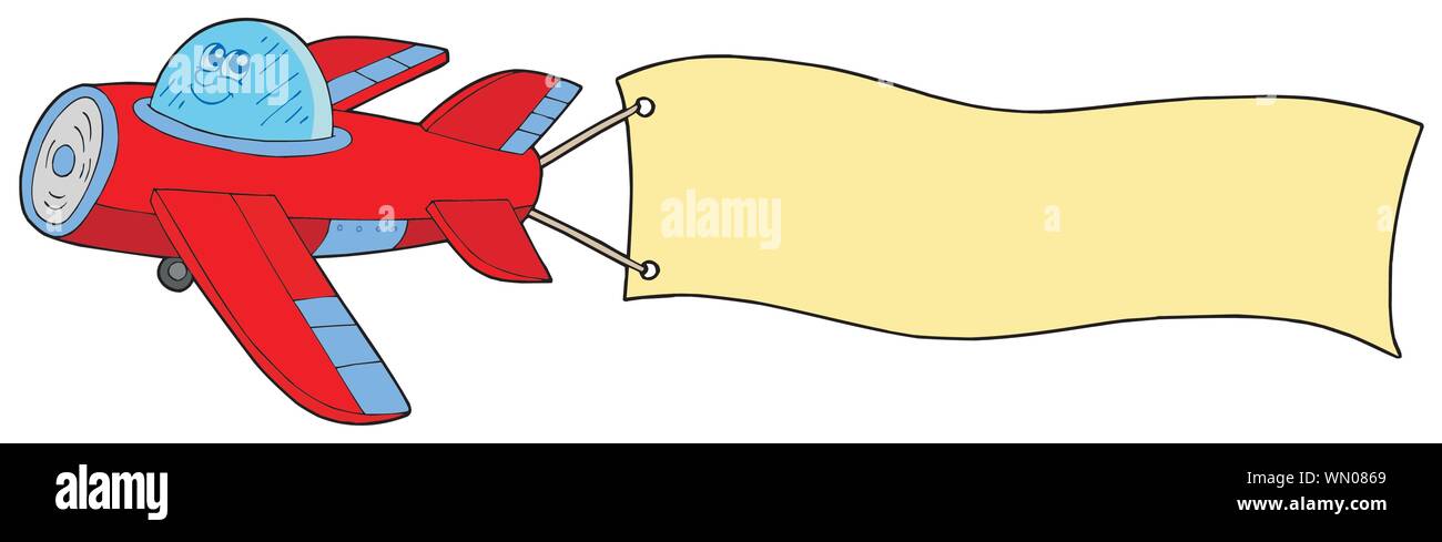 Campaign plane Stock Vector Images - Alamy