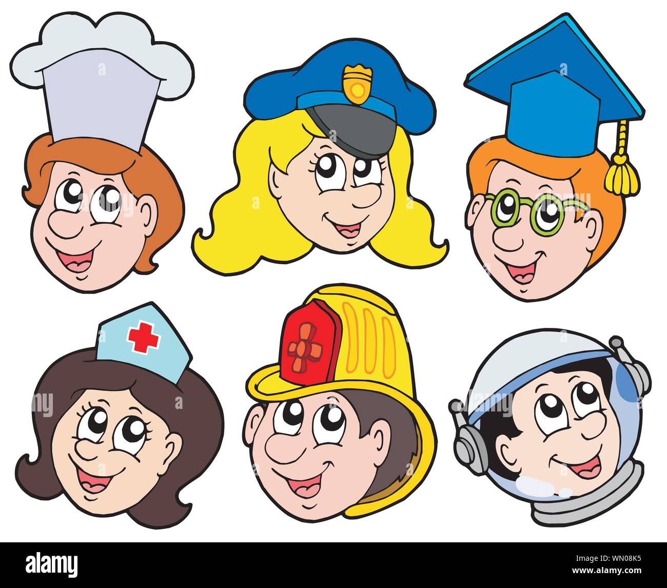 Various occupation collection 1 Stock Vector Image & Art - Alamy