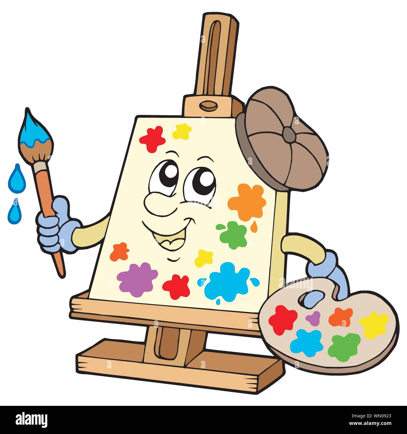Painting standee hi-res stock photography and images - Alamy