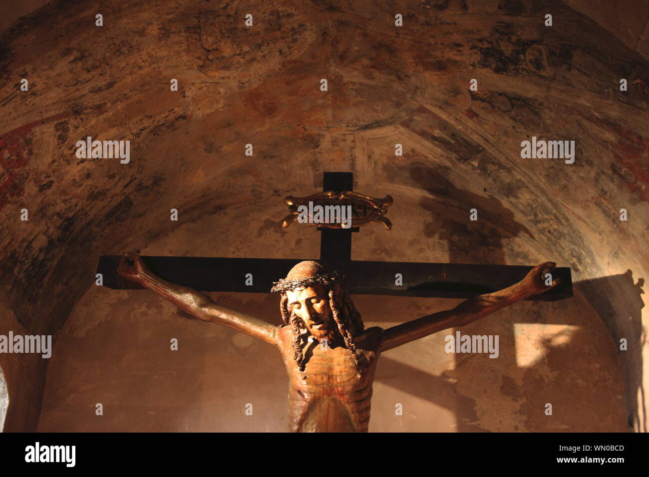 Statue Jesus Christ In Church Stock Photos & Statue Jesus Christ In ...