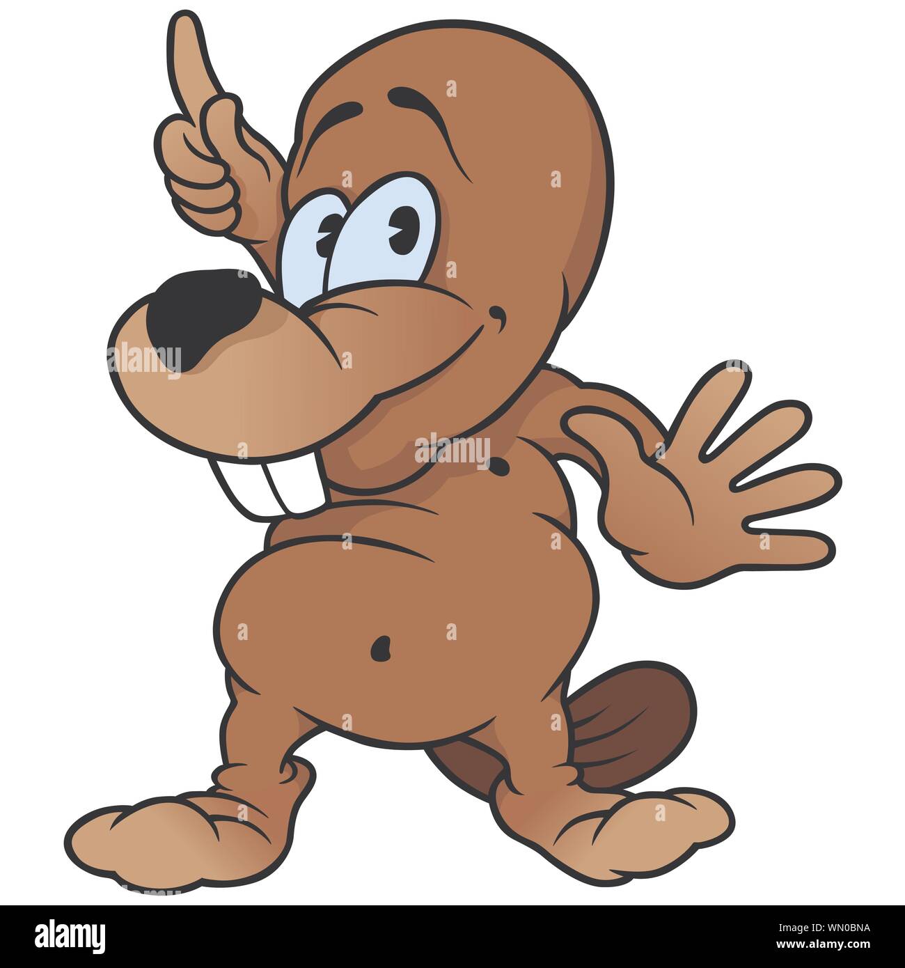 Little beaver Stock Vector Images - Alamy