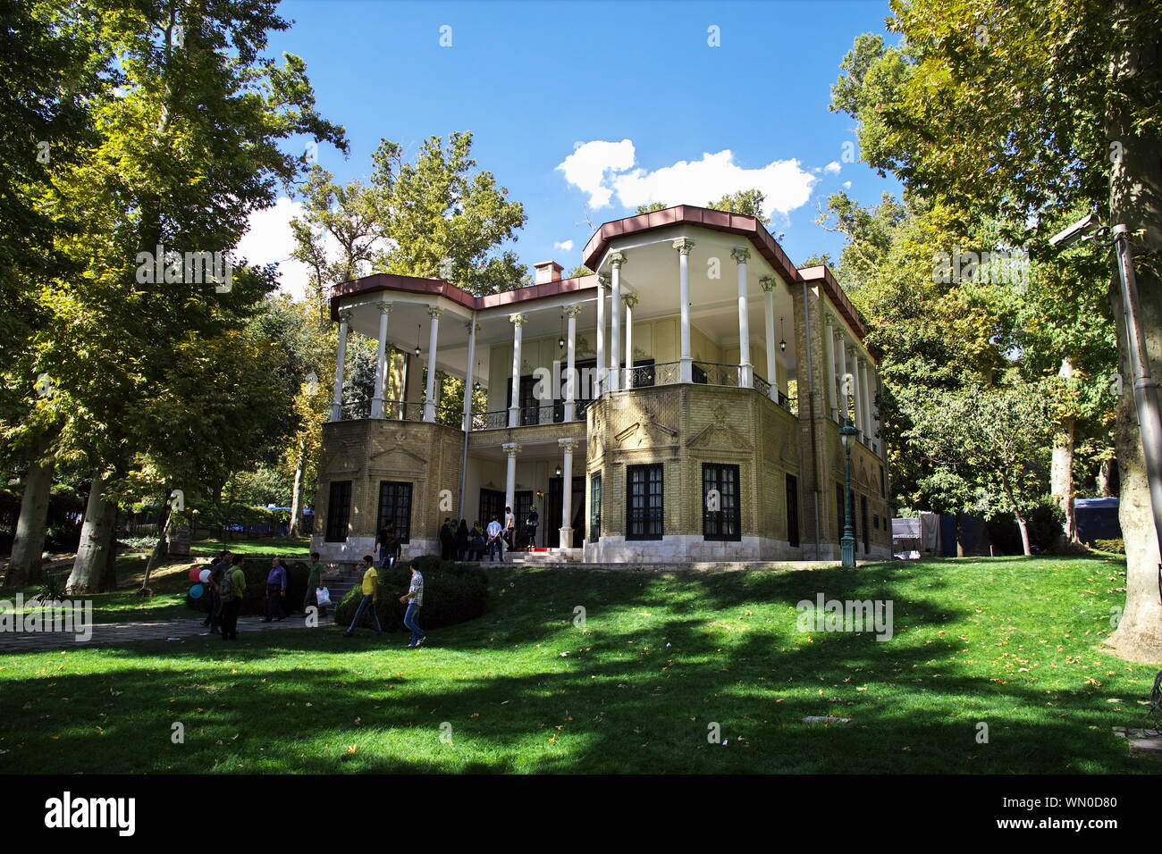 Niavaran Palace in Tehran city, Iran Stock Photo - Alamy