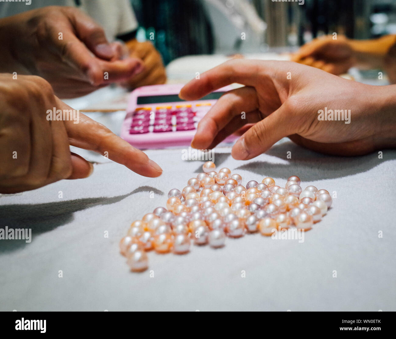 Manual counting hi-res stock photography and images - Alamy