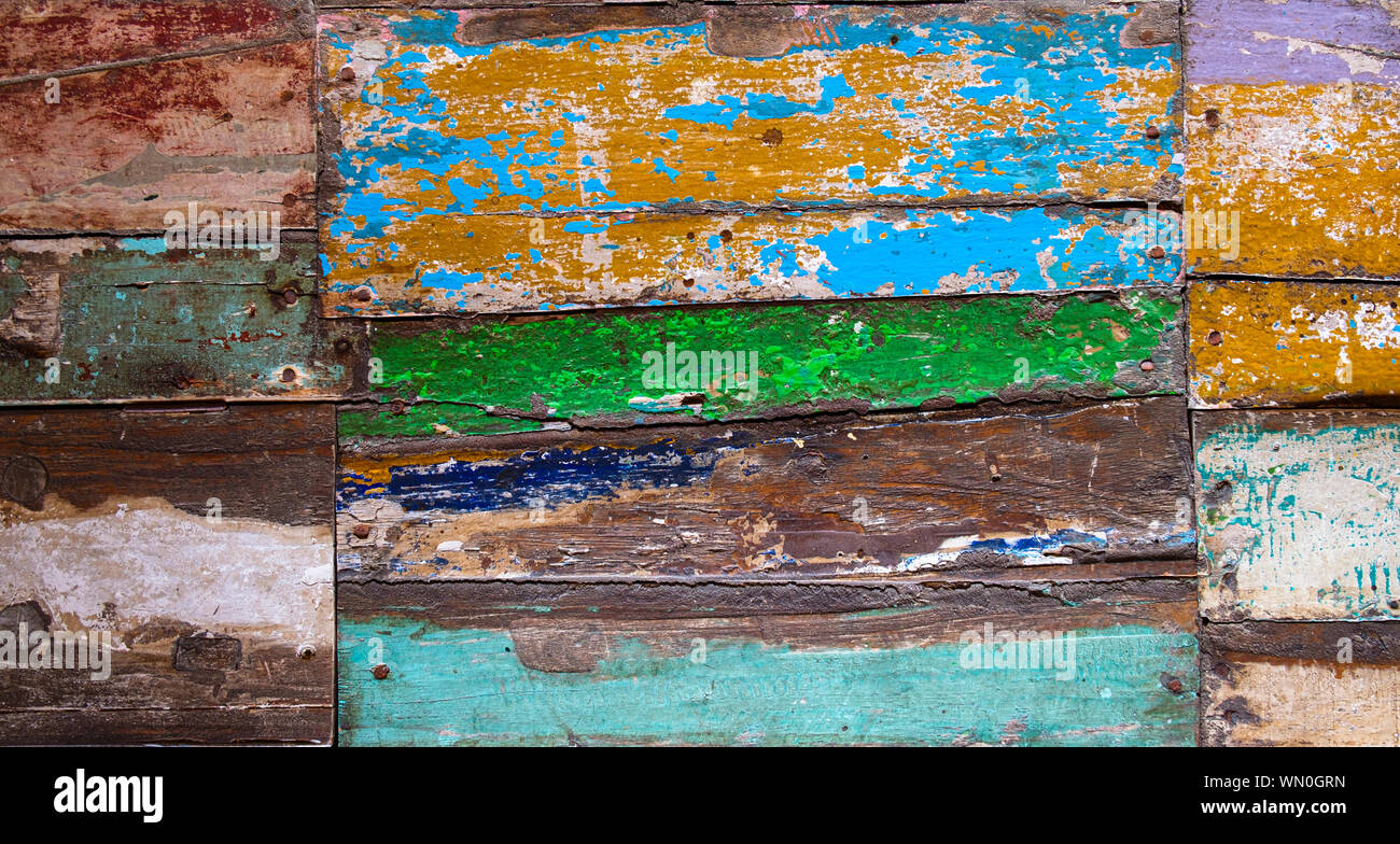 Weathered painted wood hi-res stock photography and images - Alamy
