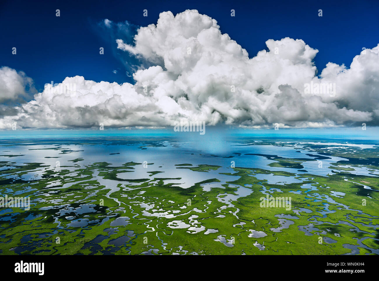 Aerial view of Everglades National Park in Florida, USA Stock Photo - Alamy