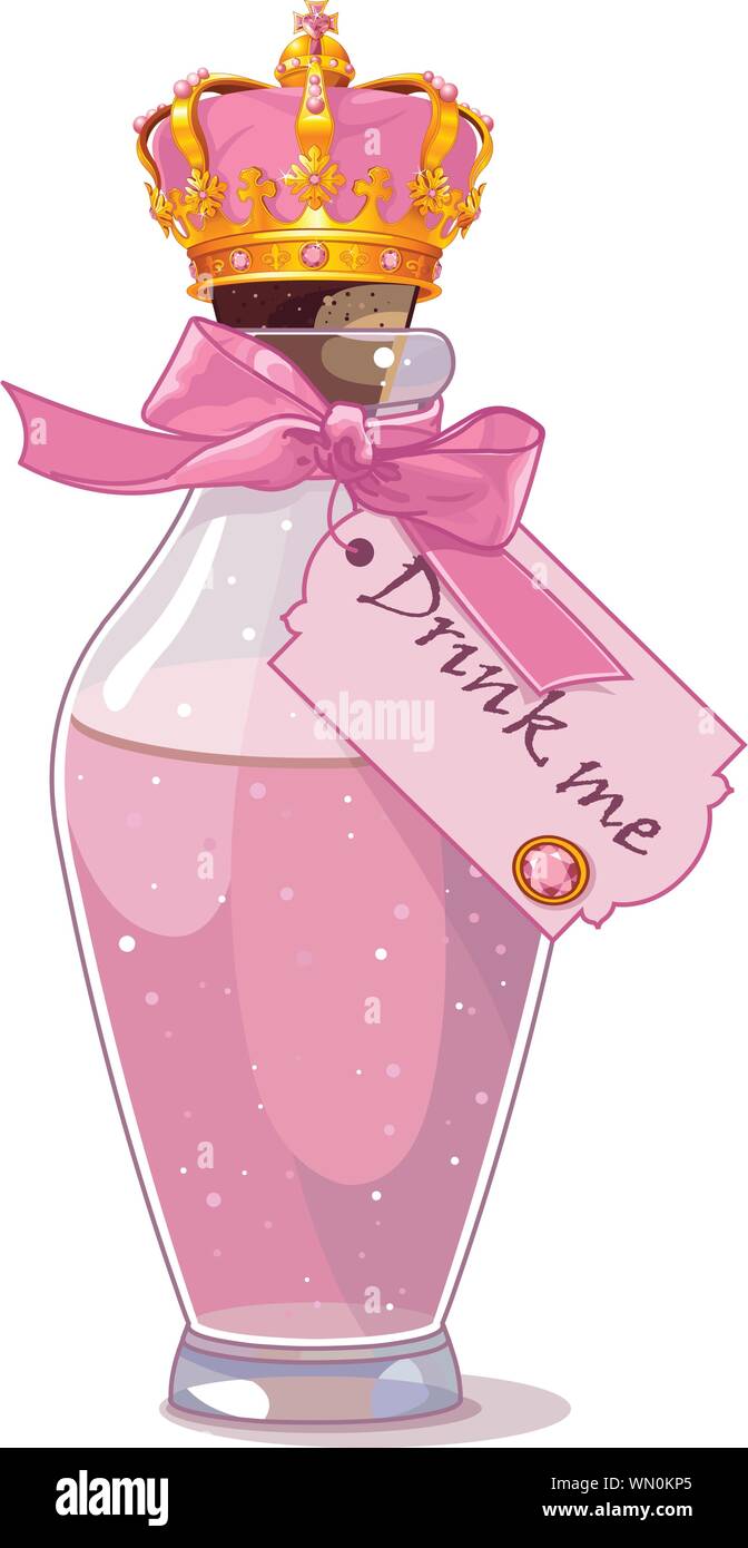 Drink me bottle Stock Vector Image & Art - Alamy