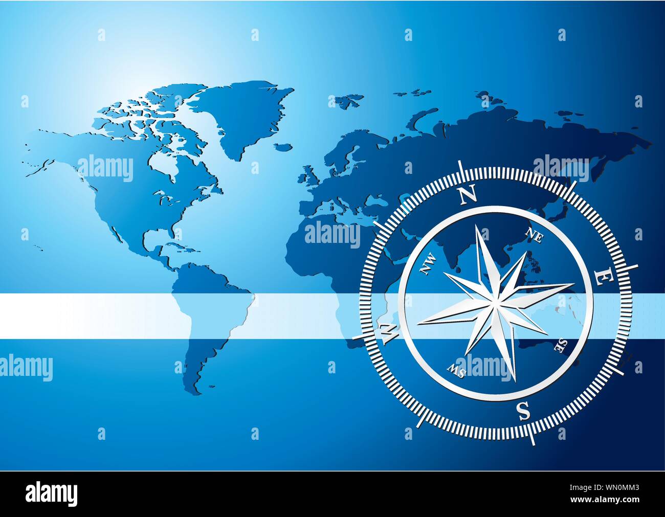 Digital compass rose hi-res stock photography and images - Alamy