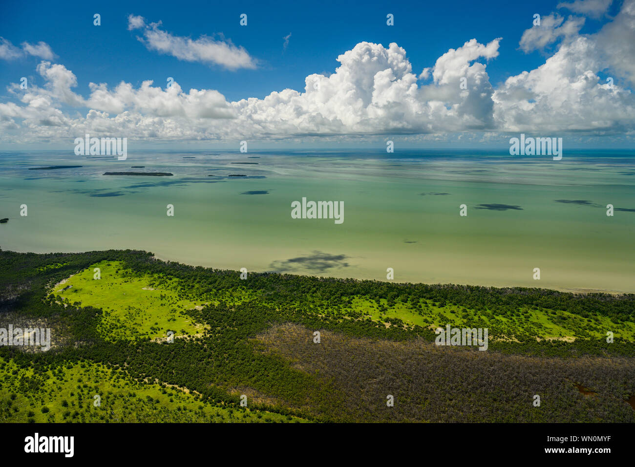 Everglades national park florida aerial hi-res stock photography and ...