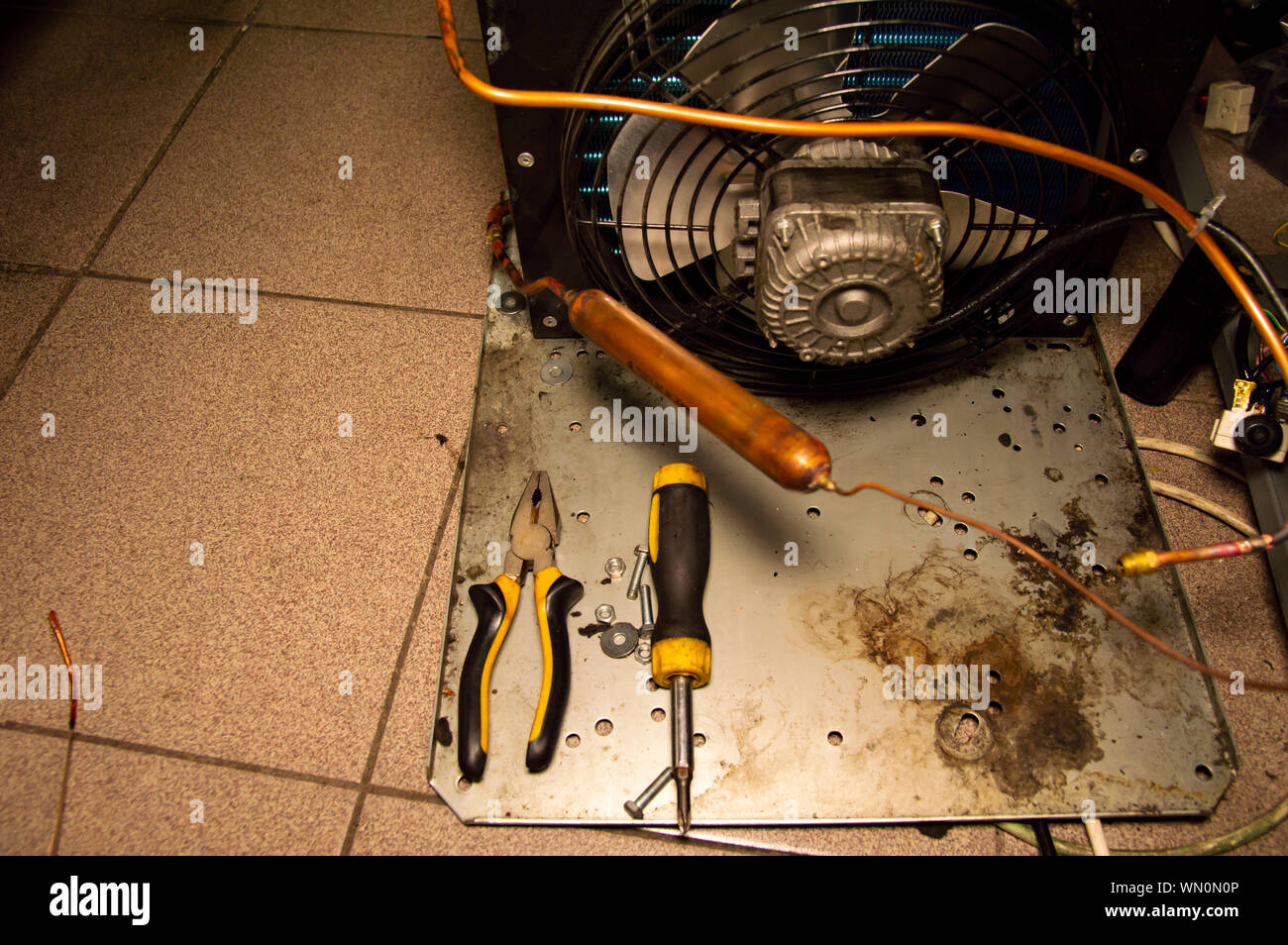 Industrial kitchen refrigeration hi-res stock photography and images ...