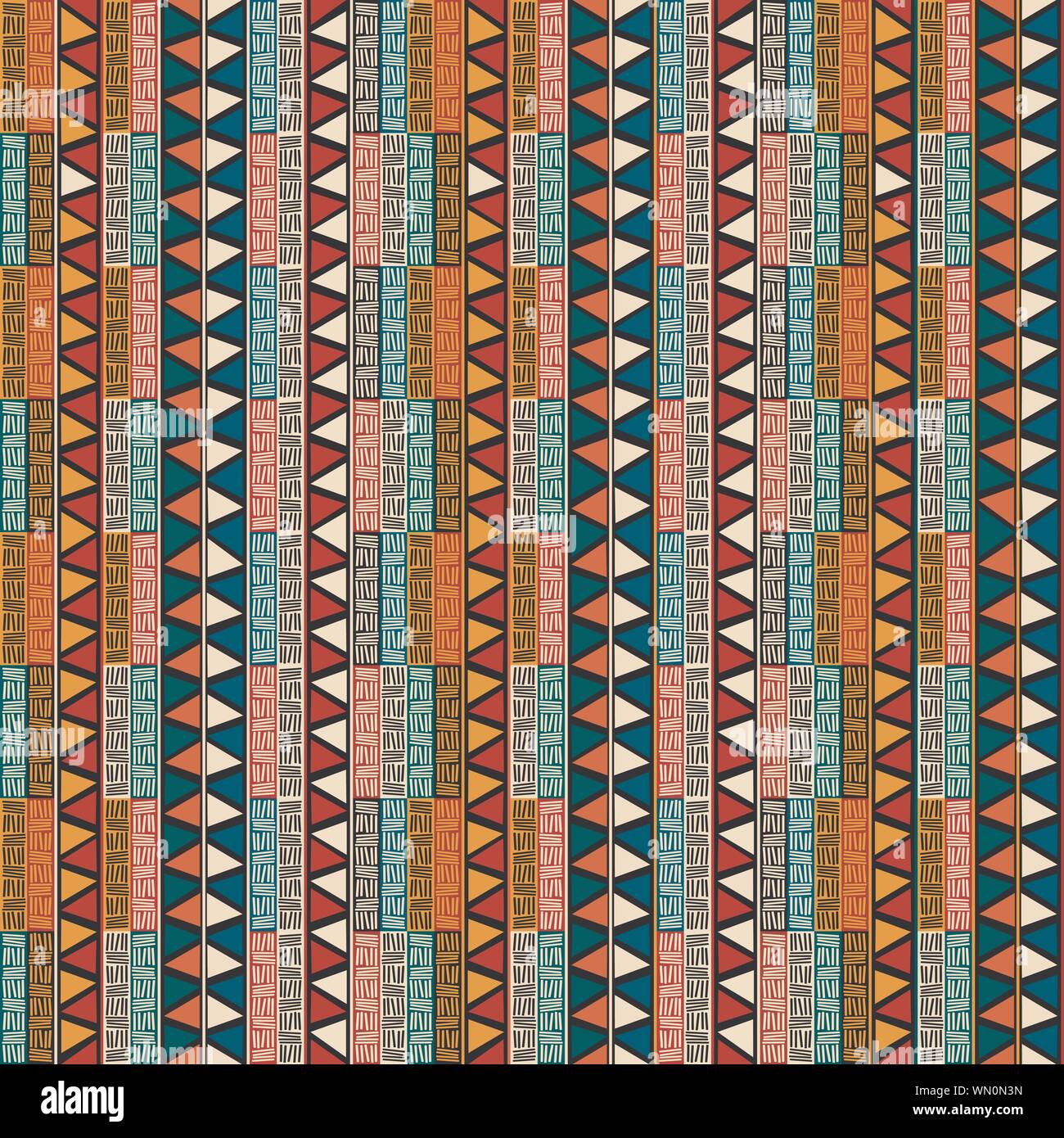 Strip ethnic seamless pattern Stock Vector Image & Art - Alamy