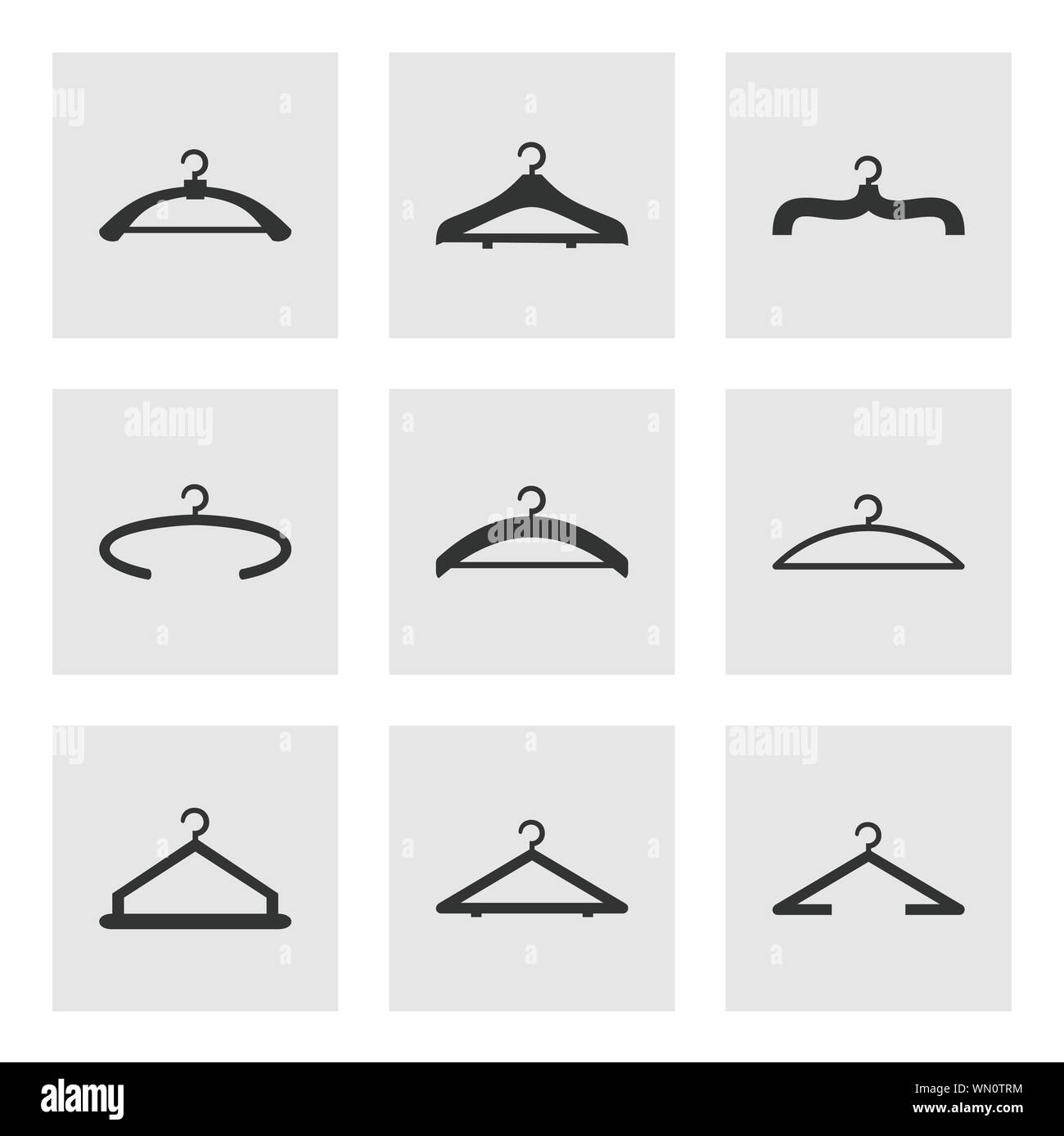 Hanger an icon Stock Vector Image & Art - Alamy