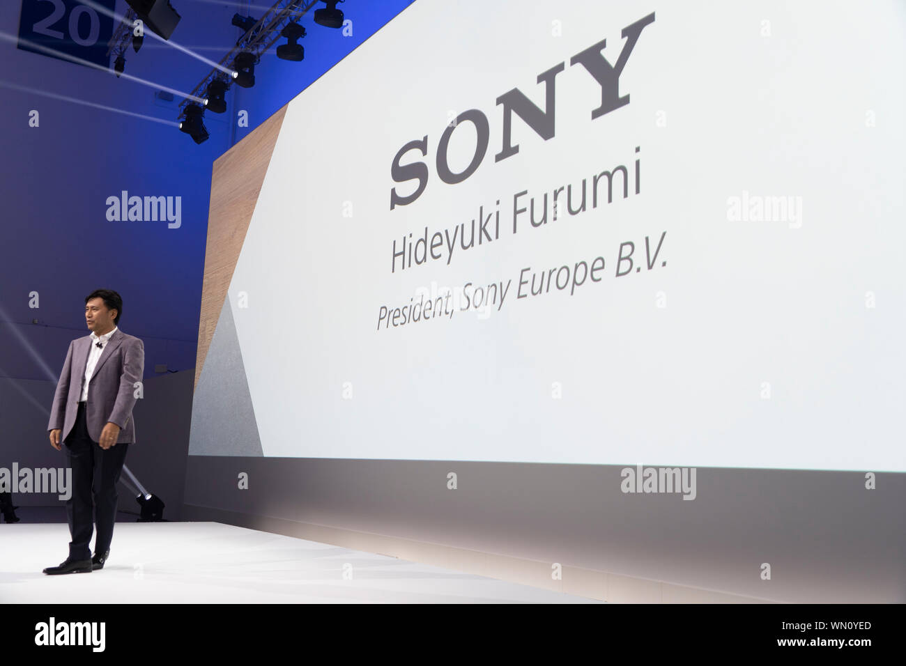 Sony Press Conference IFA 2019 Stock Photo - Alamy