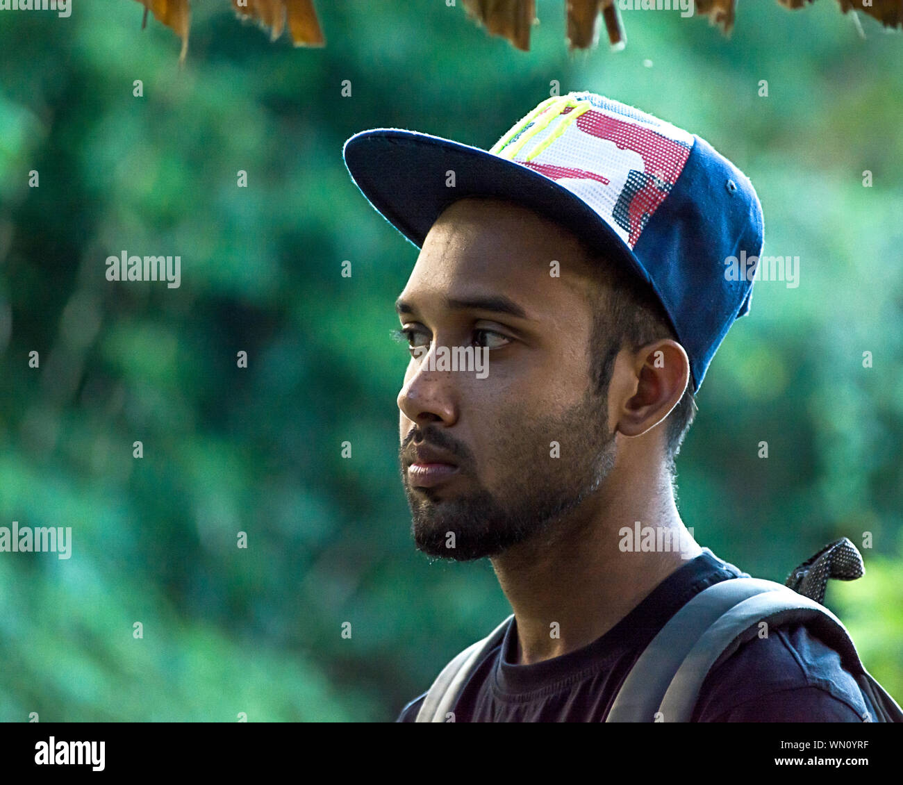 Man in cap hi-res stock photography and images - Alamy