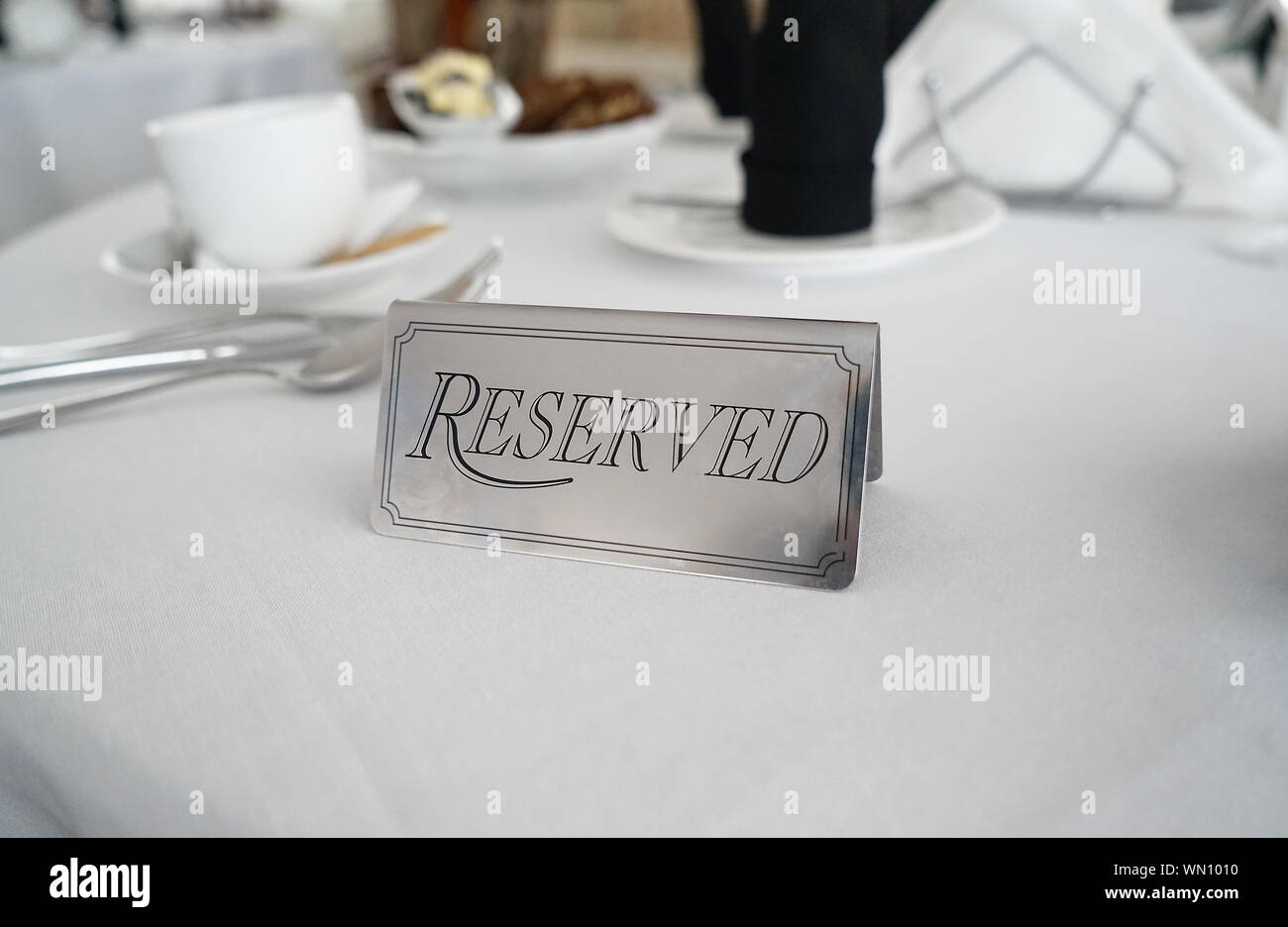 Reserved food hi-res stock photography and images - Alamy