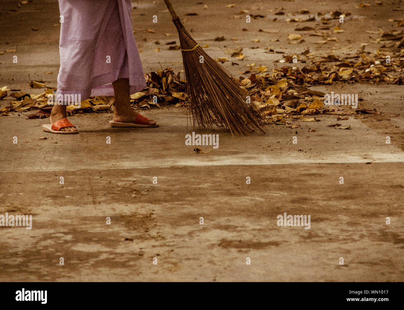 Sweeping The Road High Resolution Stock Photography and Images - Alamy
