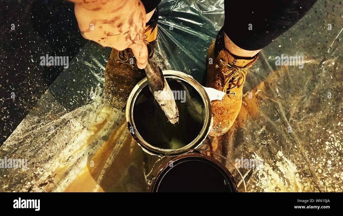 Splattered Body Paint High Resolution Stock Photography and Images - Alamy