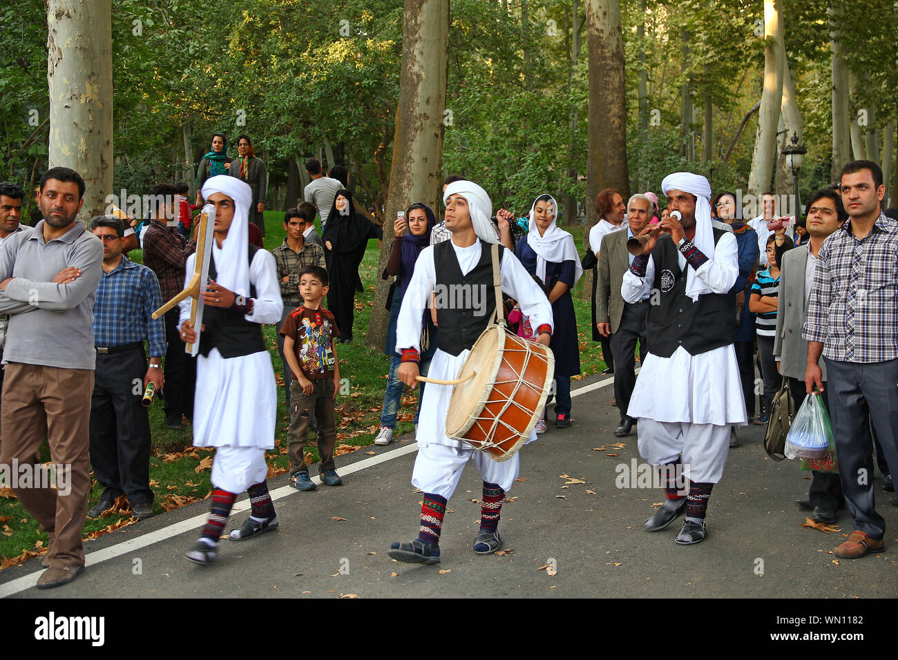 Saadabad park in Tehran city, Iran Stock Photo - Alamy