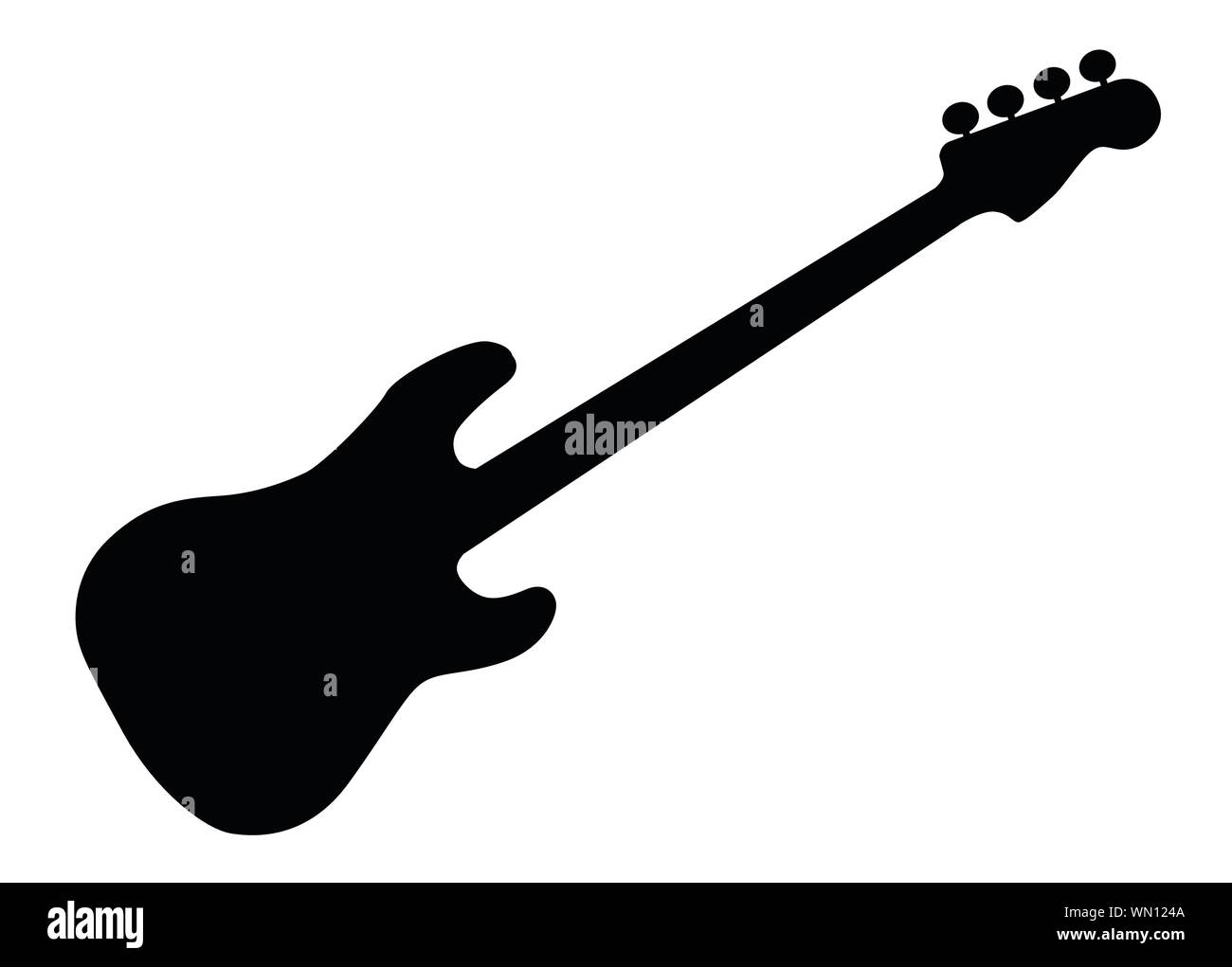 Fender precision bass guitar Cut Out Stock Images & Pictures - Alamy