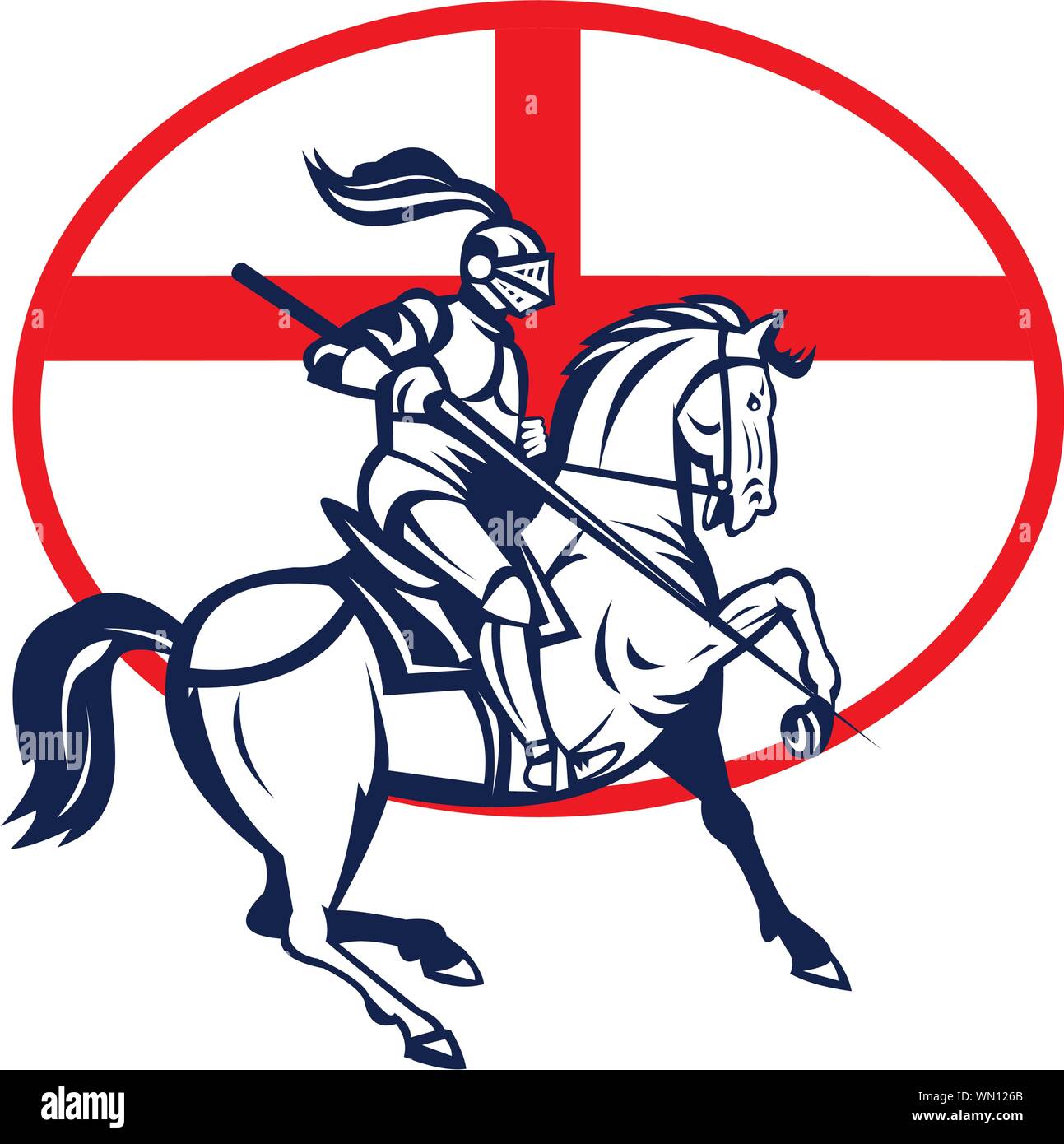 Medieval Knight Horse England High Resolution Stock Photography and ...