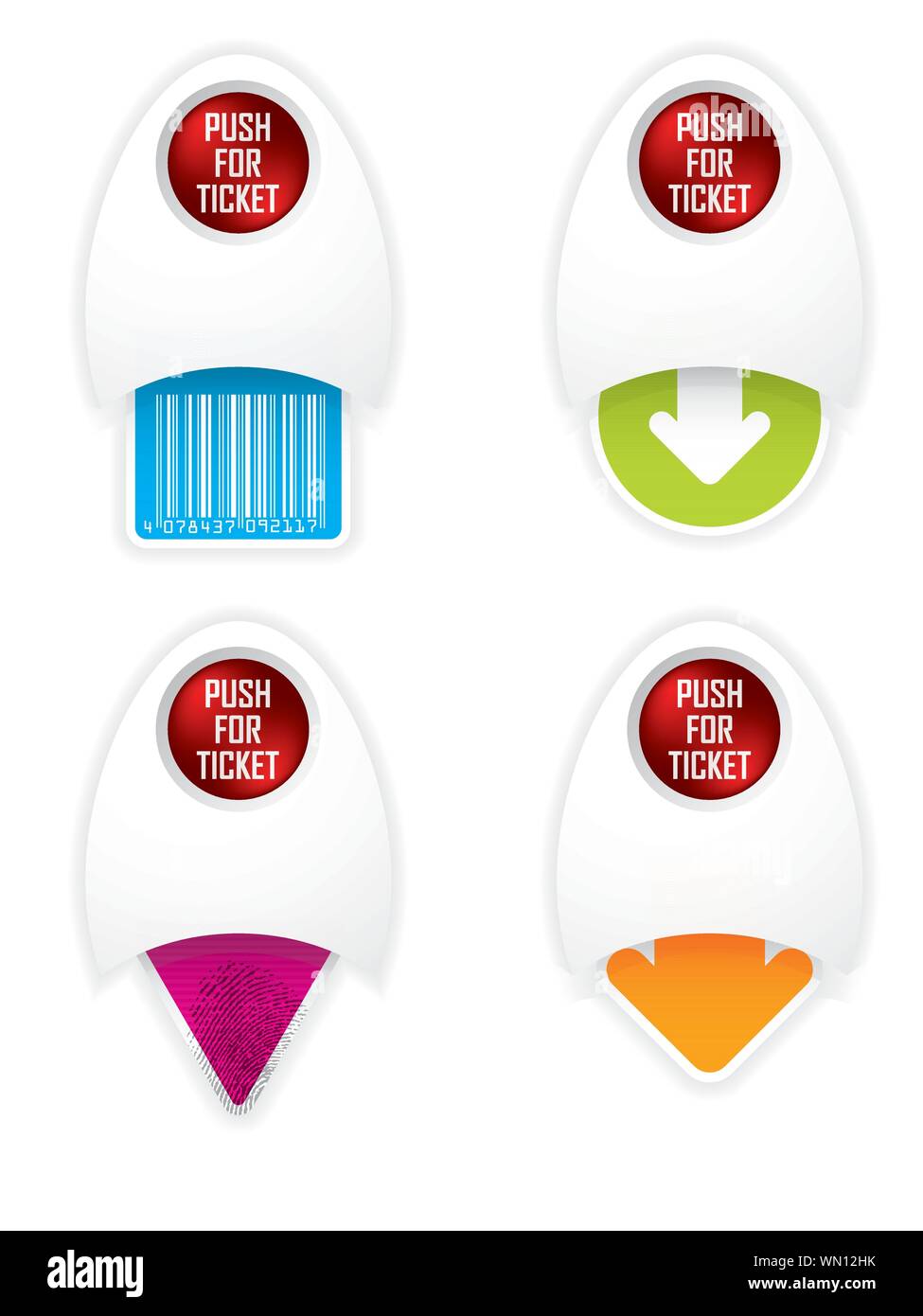 Buy your tickets here sign Stock Vector Images - Alamy