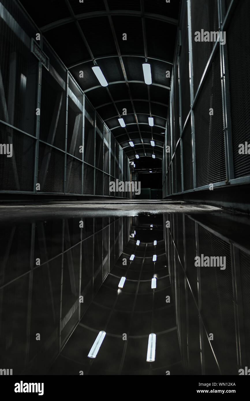 Corridor lighting hi-res stock photography and images - Alamy