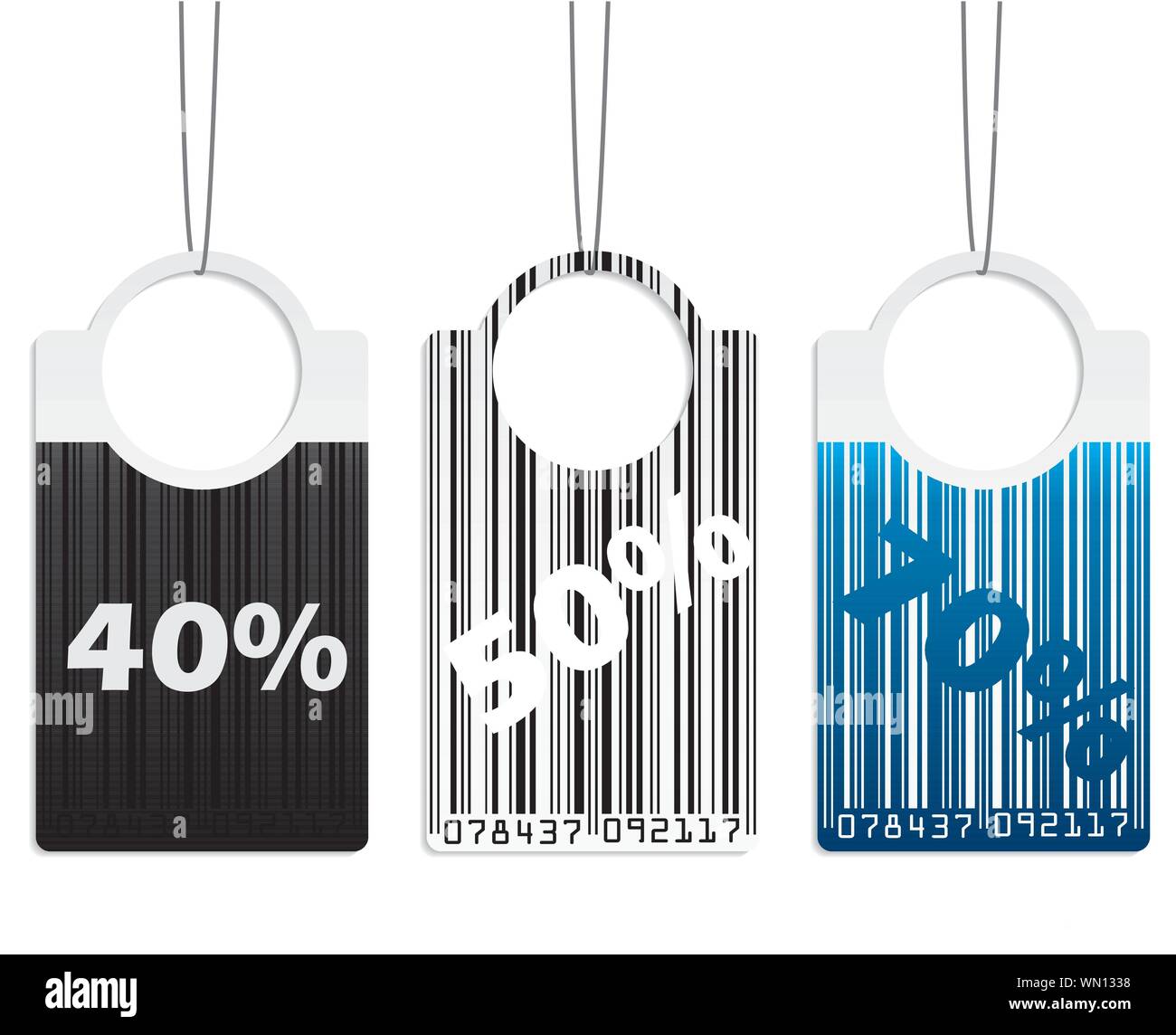 Coded barcode Stock Vector Images - Alamy