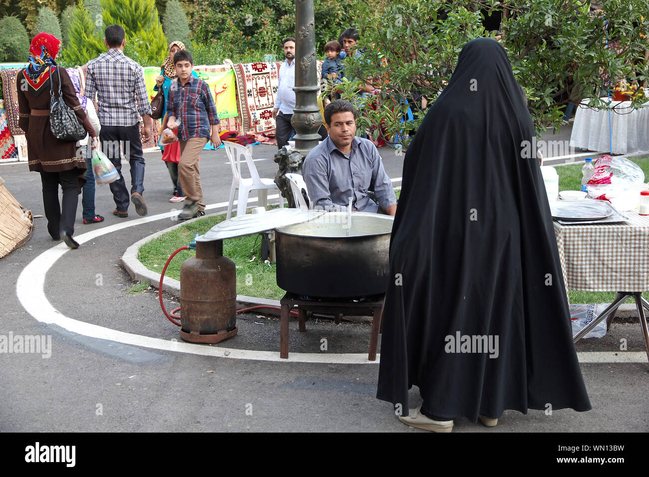 Saadabad park in Tehran city, Iran Stock Photo - Alamy
